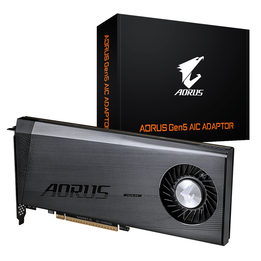 AORUS Gen5 AIC Adaptor Key Features | SSD - GIGABYTE Global