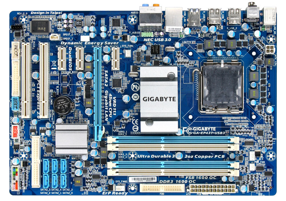 GA-EP43T-USB3 (rev. 2.0) Overview | Motherboard - GIGABYTE Global