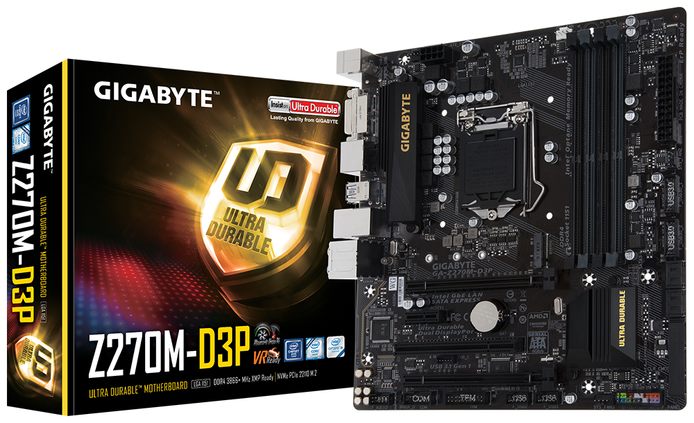 GA-Z270M-D3P｜AORUS - GIGABYTE Brasil