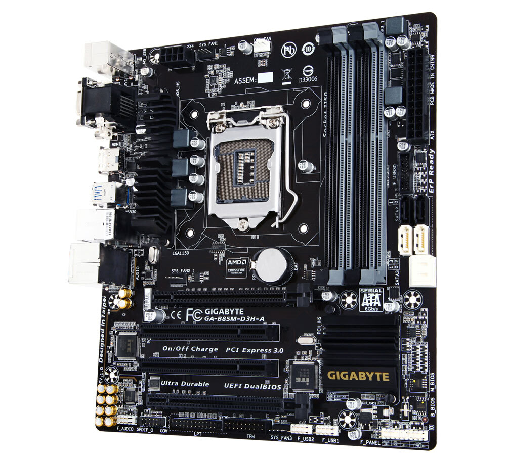 GA-B85M-D3H-A｜AORUS - GIGABYTE Global