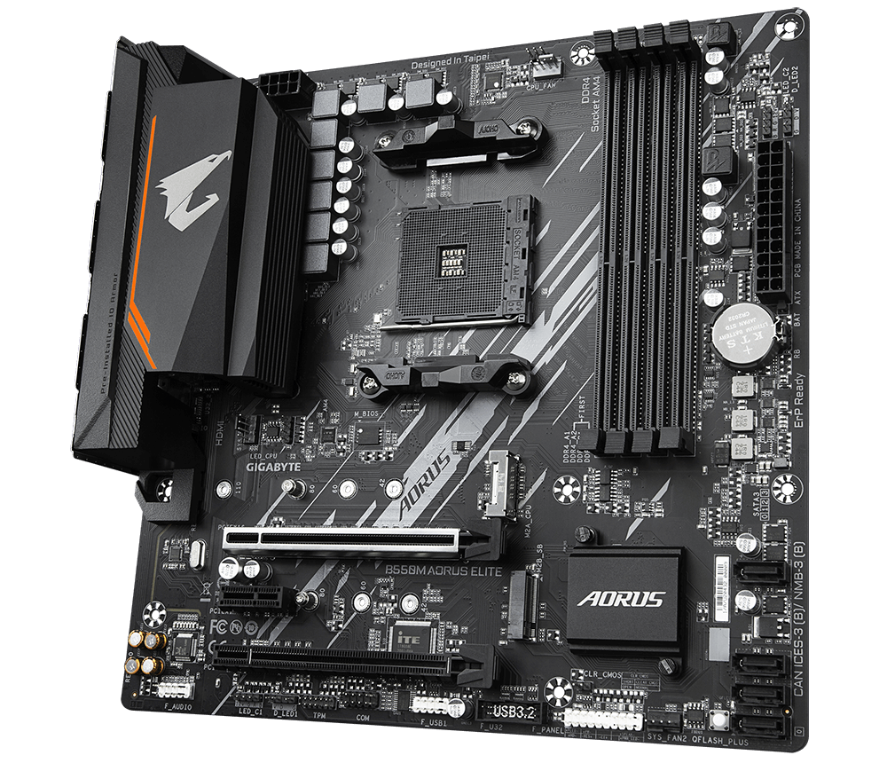 B550M AORUS ELITE (rev. 1.0/1.1/1.2) Gallery | Motherboard - GIGABYTE ...