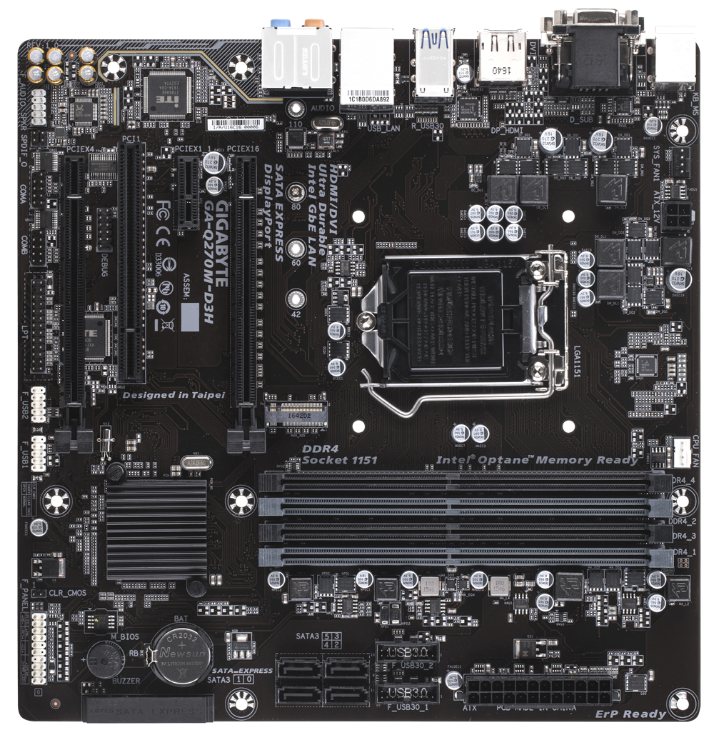 GA-Q270M-D3H｜AORUS - GIGABYTE Global