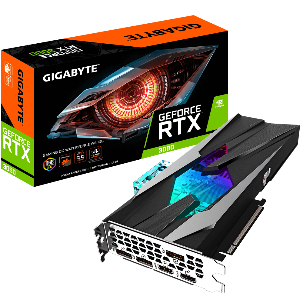 GeForce RTX 3080 GAMING OC WATERFORCE WB 10G AORUS GIGABYTE Schweiz