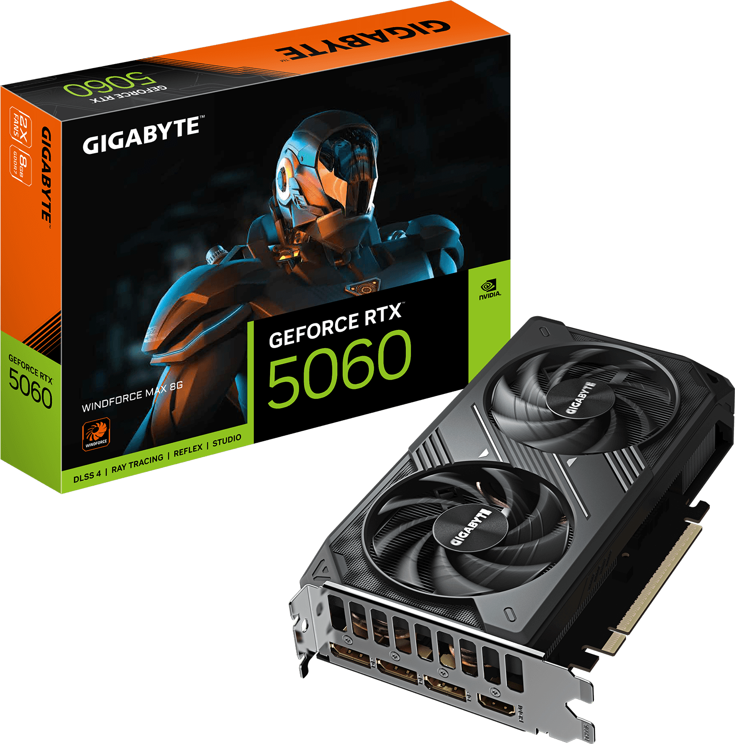 GeForce RTX™ 5060 WINDFORCE MAX 8G - GIGABYTE Belize