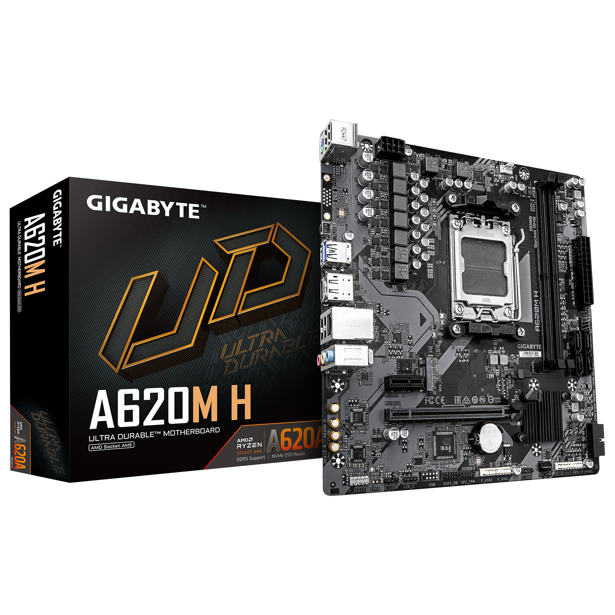A620M H (rev. 2.0) Key Features | Motherboard - GIGABYTE Global