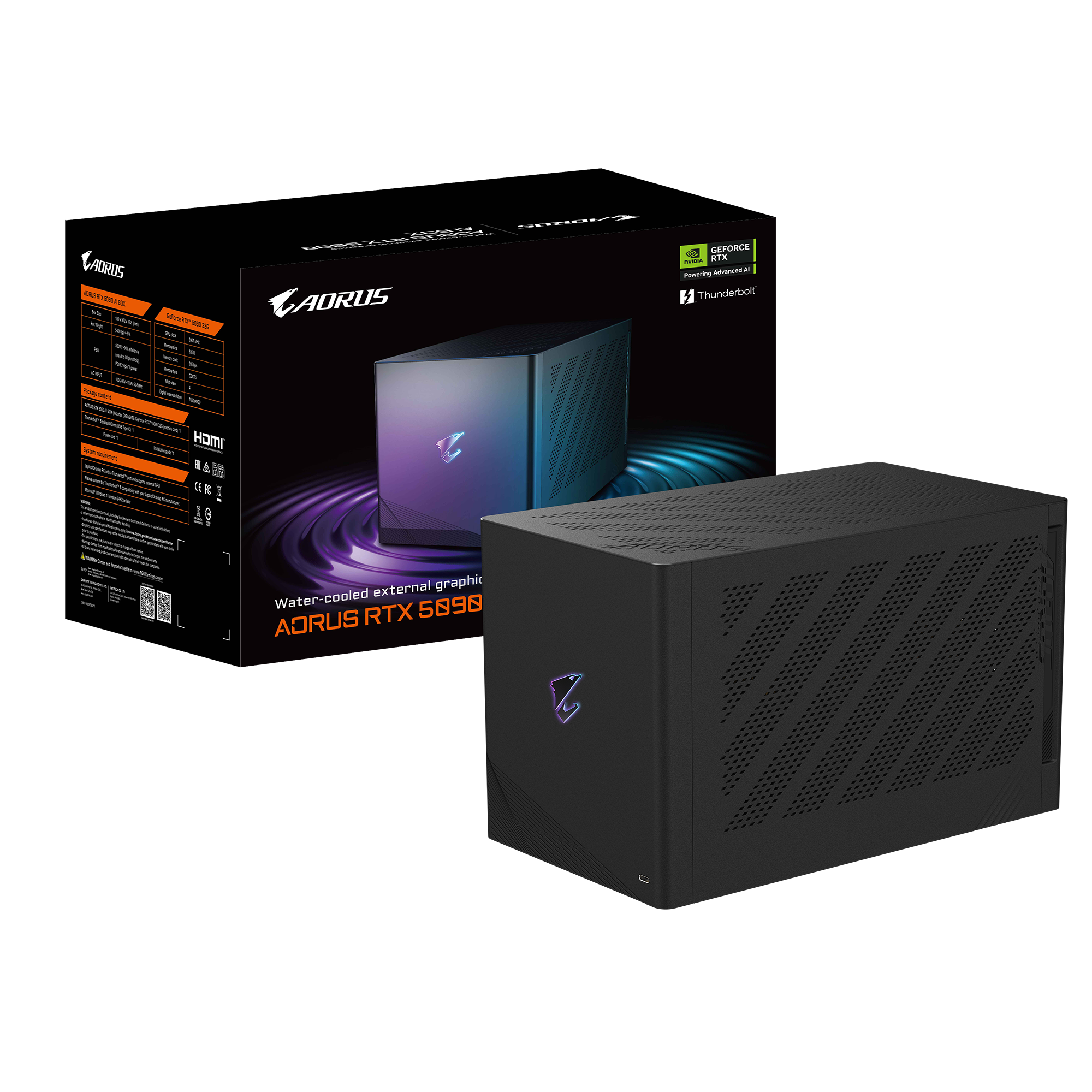 AORUS RTX 5090 AI BOX Key Features | Graphics Card - GIGABYTE Global