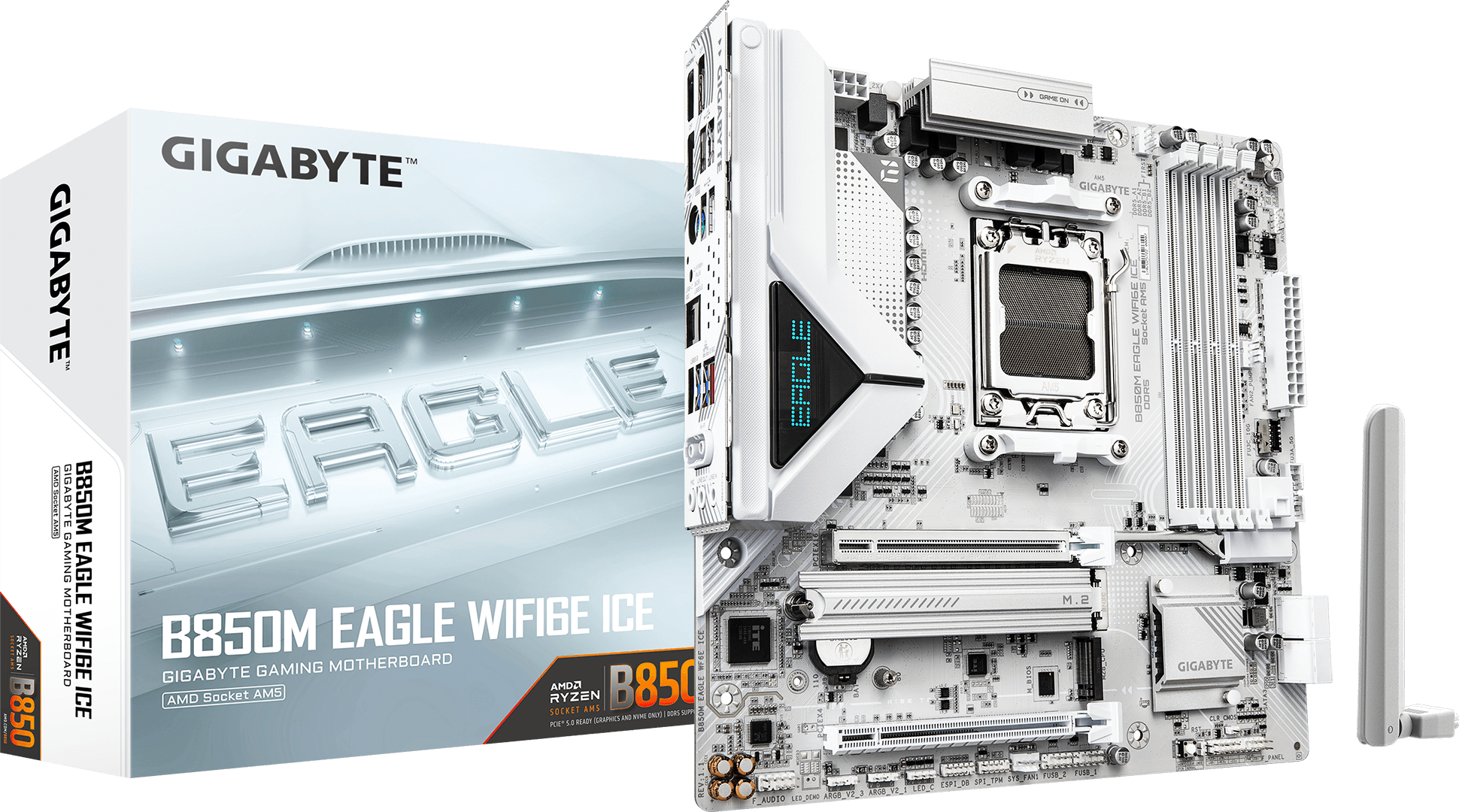 B850M EAGLE WIFI6E ICE (Rev. 1.1) - GIGABYTE Turkey