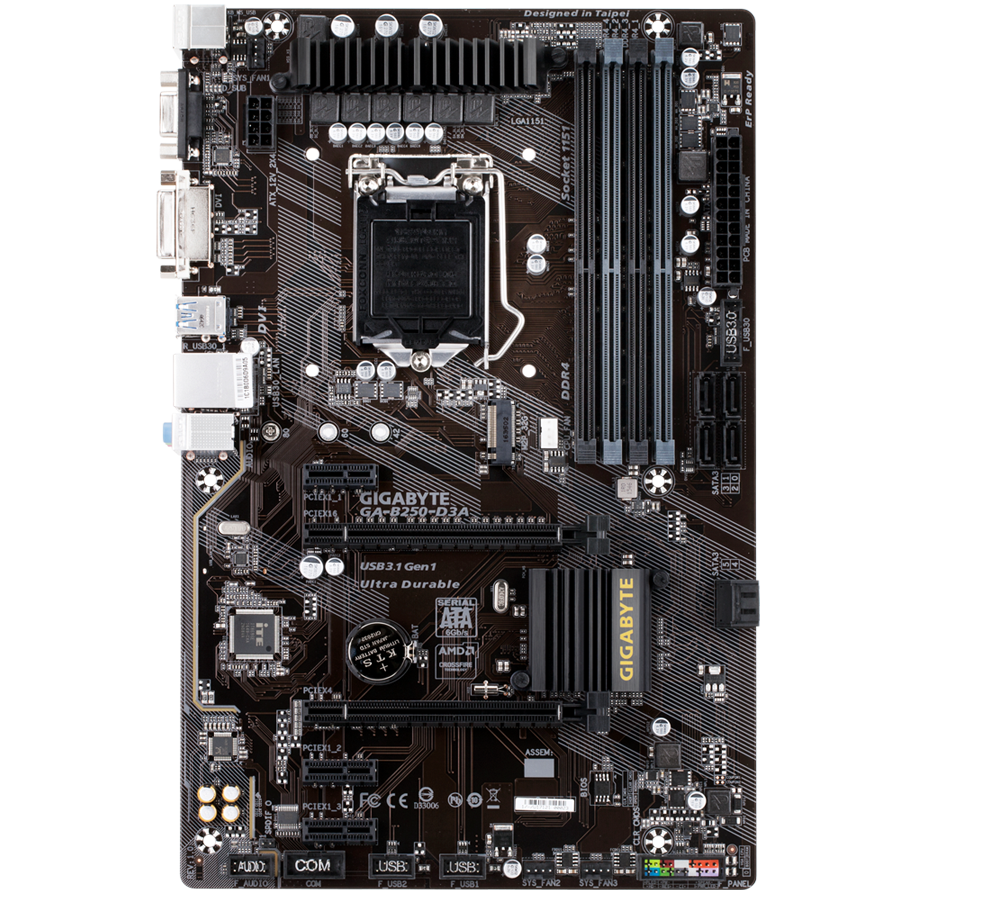 GA-B250-D3A｜AORUS - 기가바이트 한국