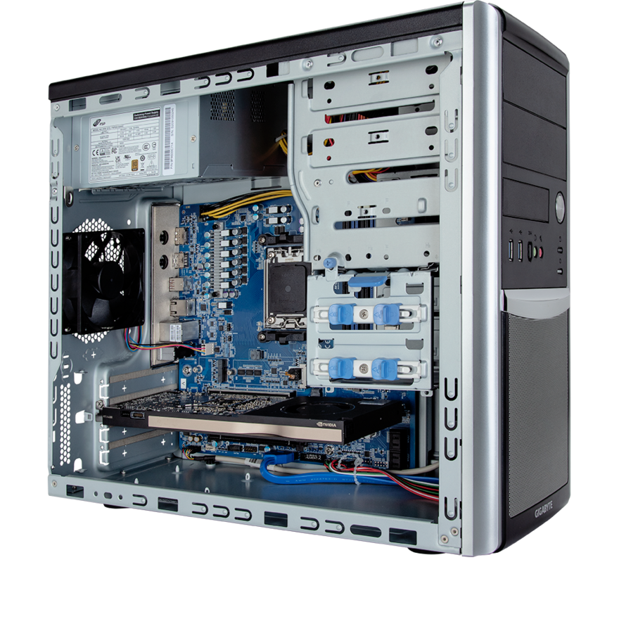 Computer Tower Labeled