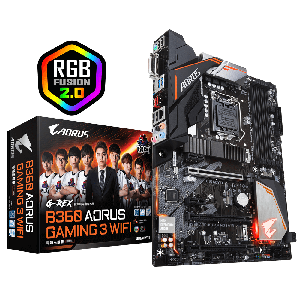 B360 AORUS GAMING 3 WIFI｜AORUS - 技嘉科技