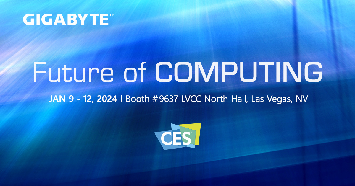 GIGABYTE at CES 2024 - GIGABYTE Global