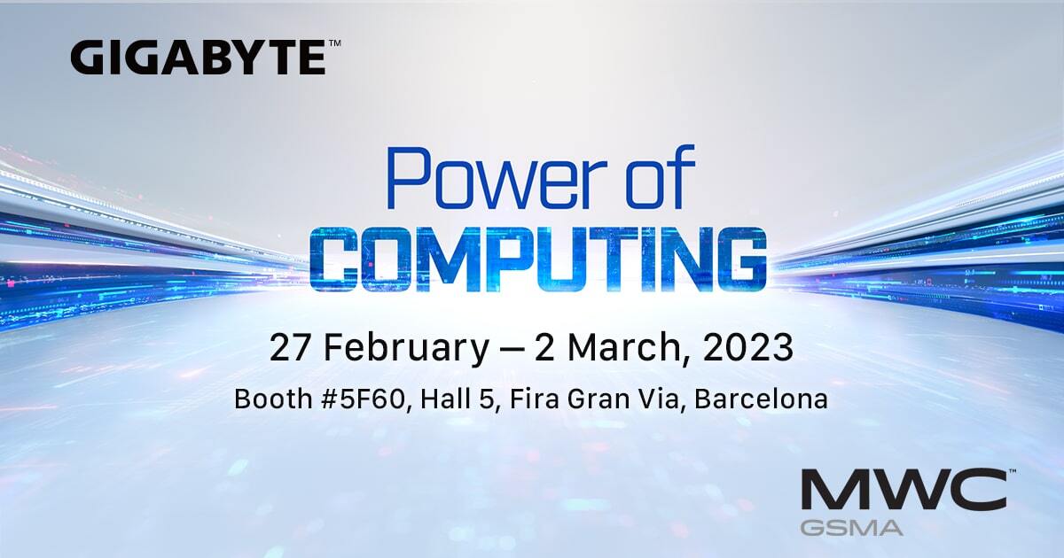GIGABYTE presents Power of Computing at MWC 2023 - GIGABYTE Global