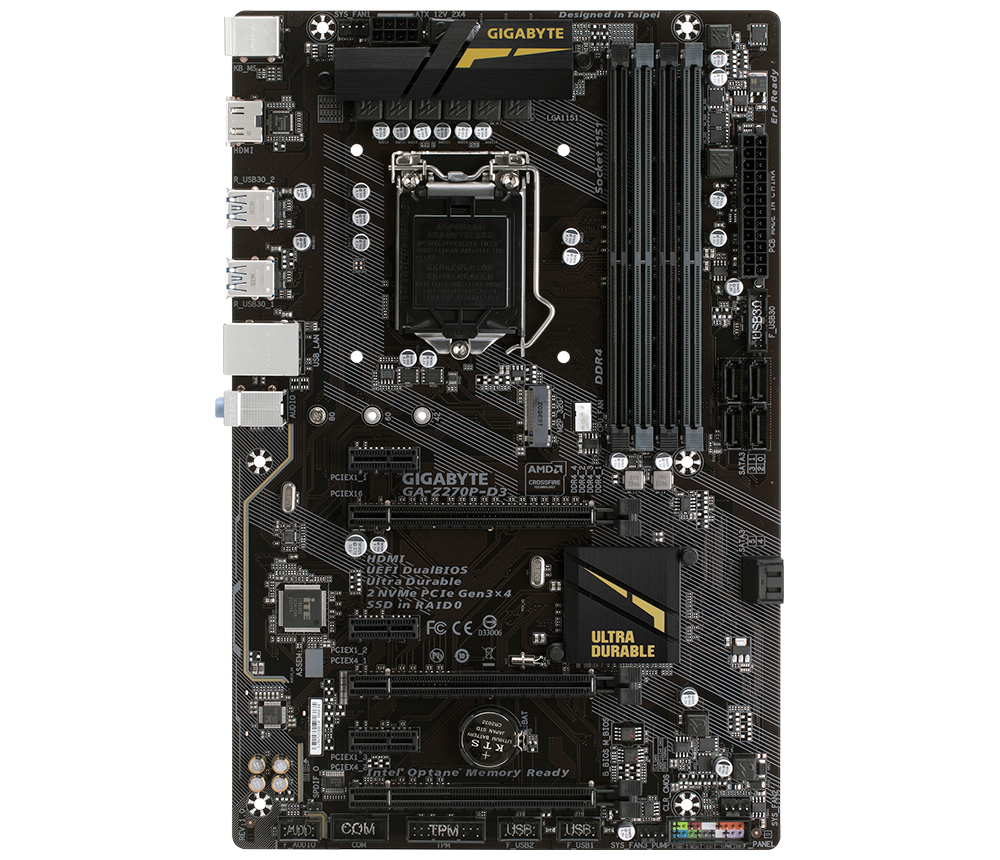 GA-Z270P-D3｜AORUS - GIGABYTE Brasil