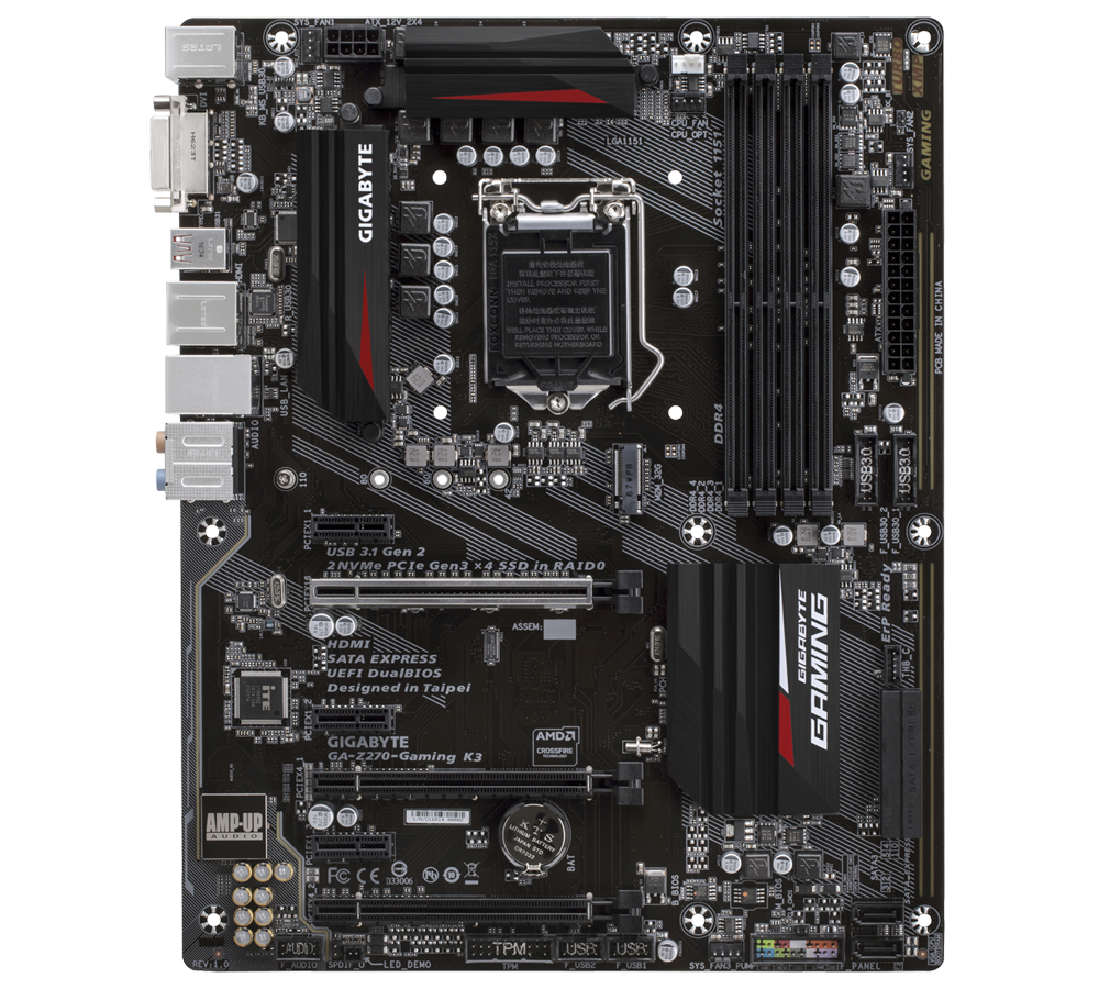 GA-Z270-Gaming K3｜AORUS - GIGABYTE Global