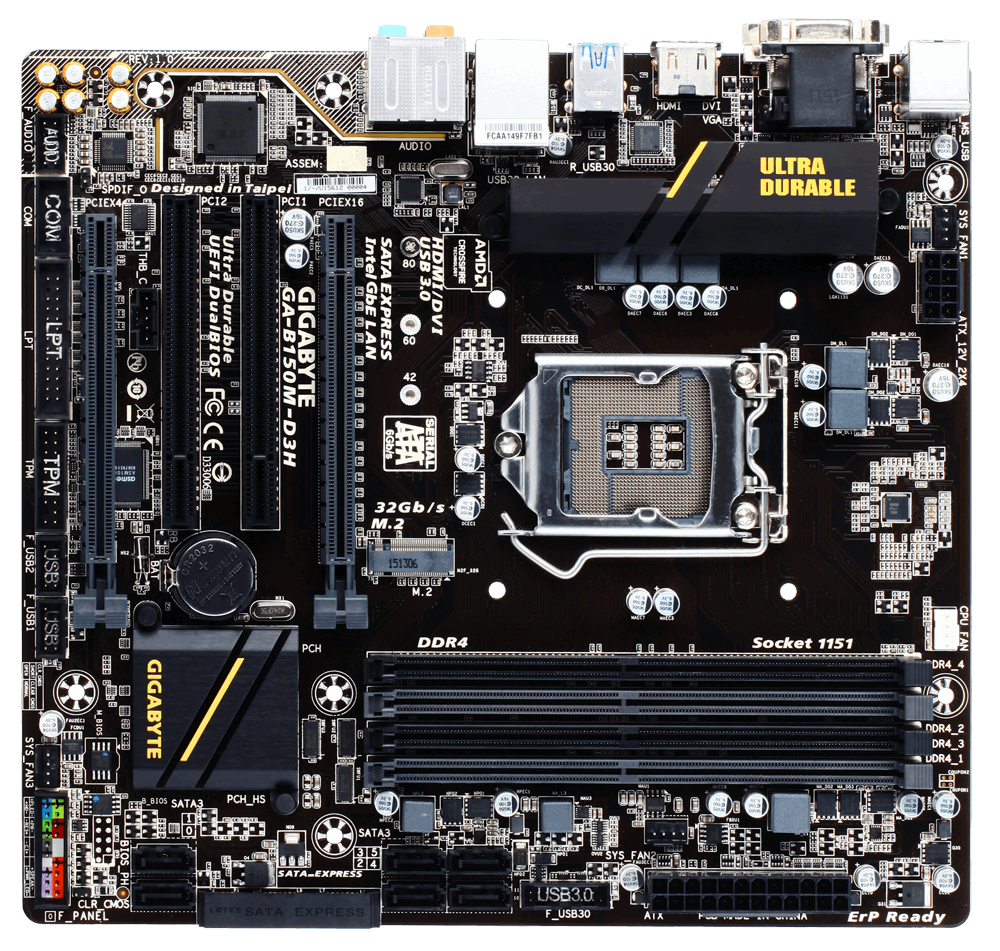 GA-B150M-D3H｜AORUS - GIGABYTE Global