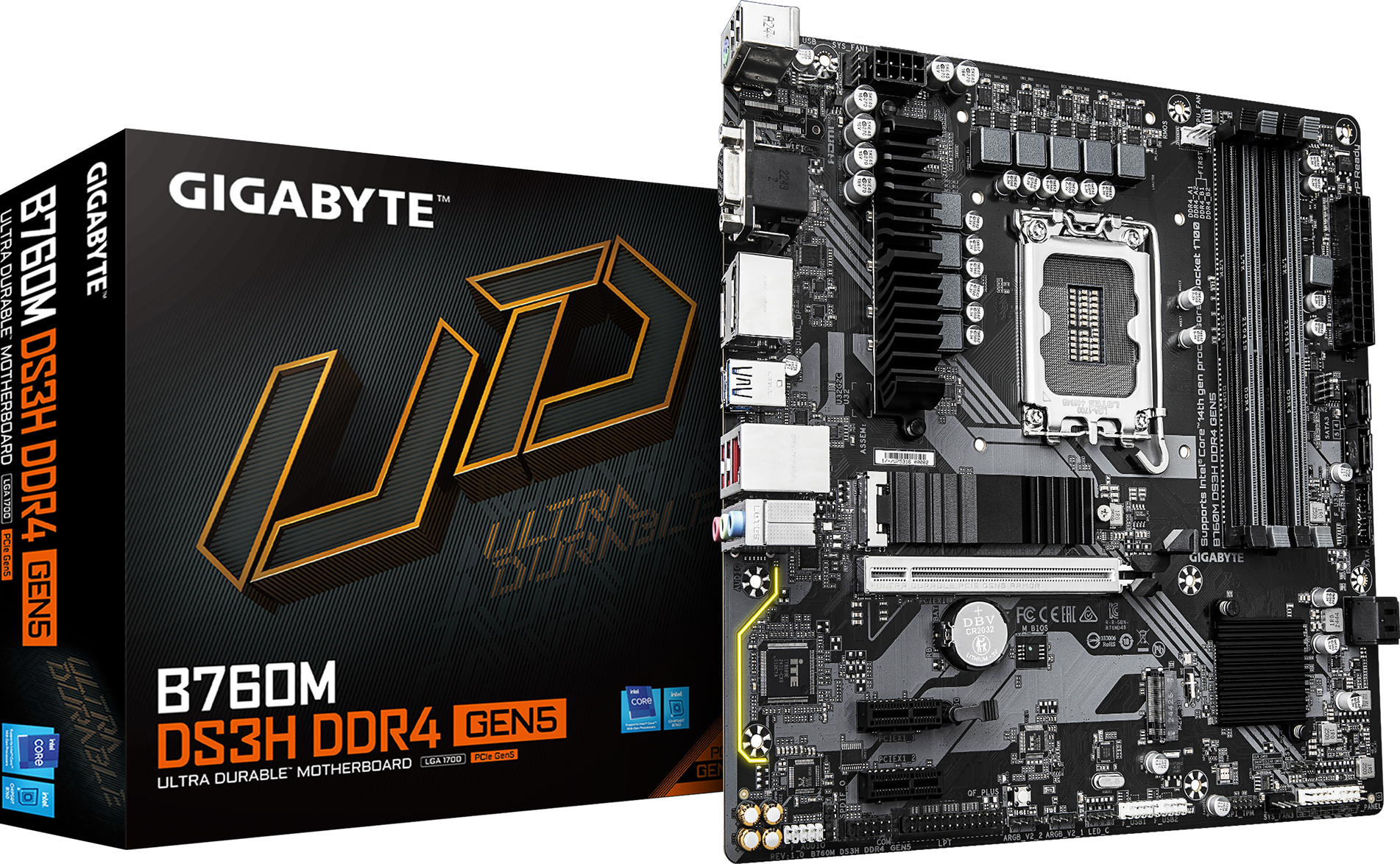 B760M DS3H DDR4 GEN5 - GIGABYTE Global