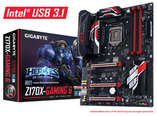 GA-Z170X-Gaming 6 (rev. 1.0) Overview | Motherboard - GIGABYTE India