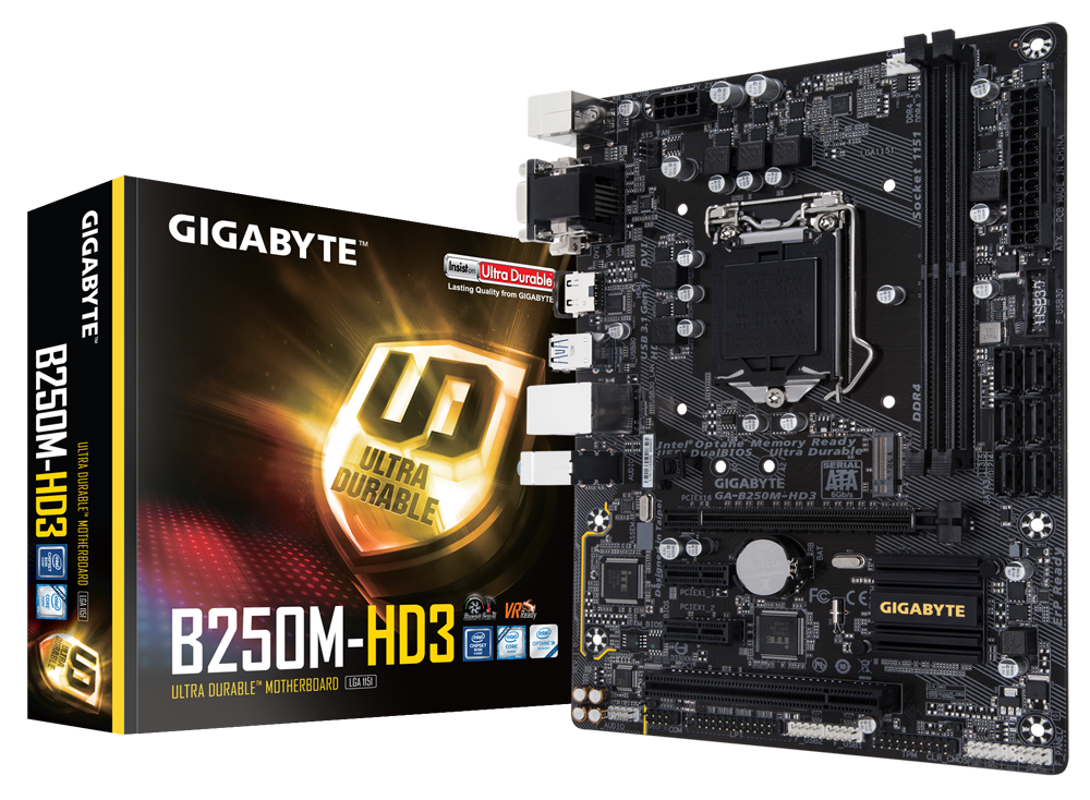 GA-B250M-HD3｜AORUS - 技嘉科技