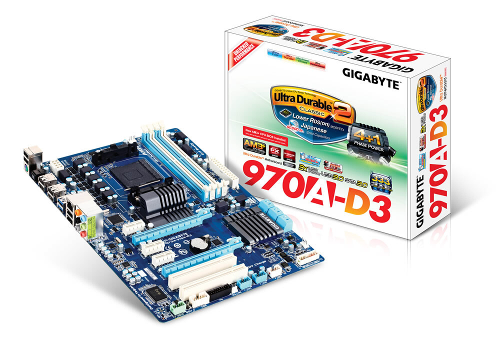 GA-970A-D3 (rev. 1.2) Galería de Imágenes | Placas Base - GIGABYTE Spain