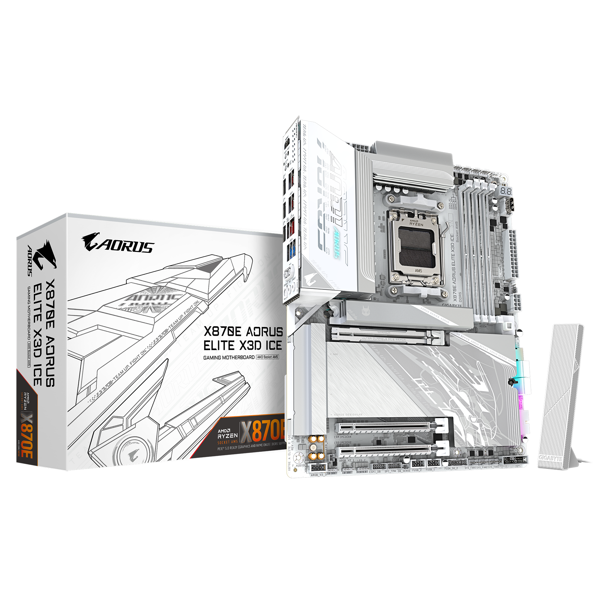 X870E AORUS ELITE X3D ICE｜AORUS - GIGABYTE Global