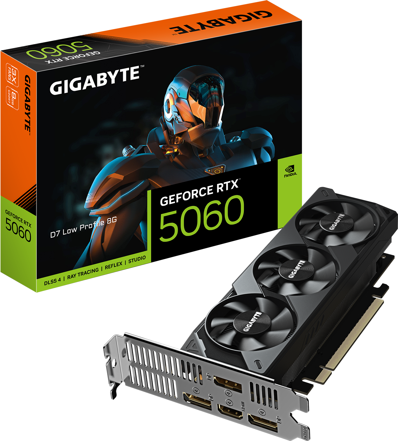 GeForce RTX™ 5060 D7 Low Profile 8G - GIGABYTE Global