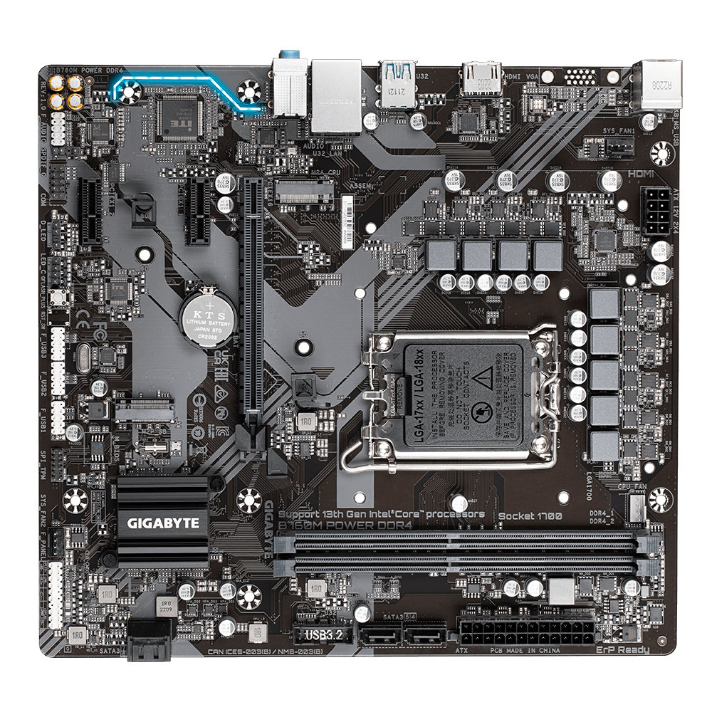 B760M POWER DDR4｜GIGABYTE