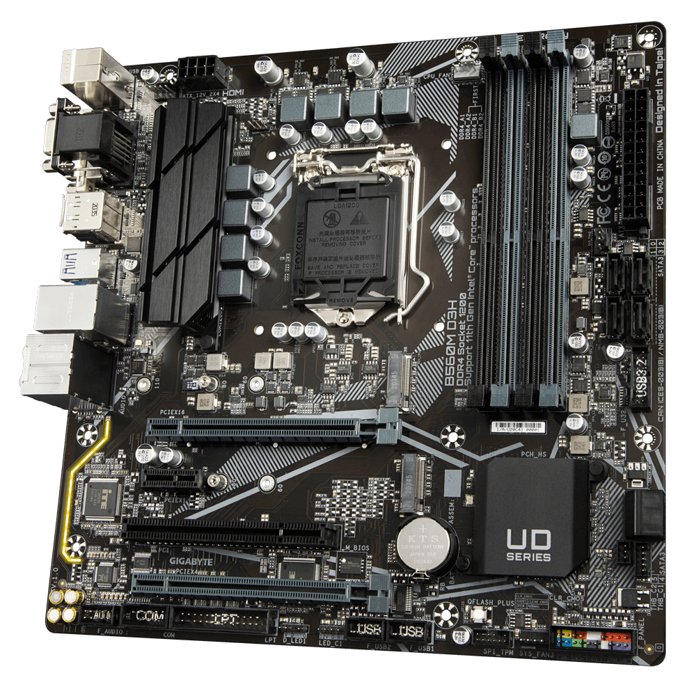 B560M D3H｜AORUS - 技嘉科技