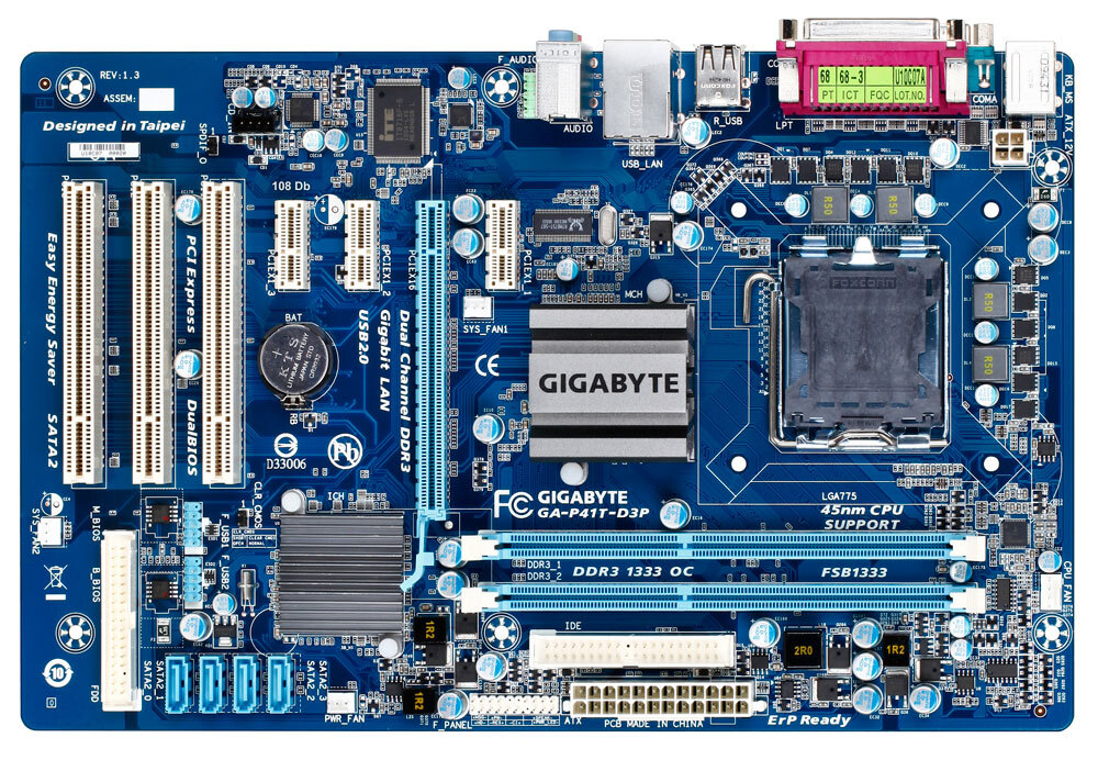 GA-P41T-D3P (rev. 1.3) Support | Motherboard - GIGABYTE Global