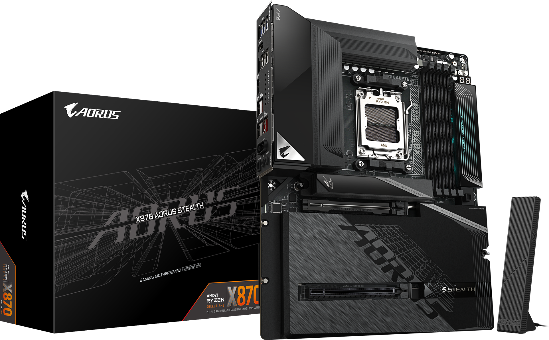 X870 AORUS STEALTH - GIGABYTE ArabicEnglish