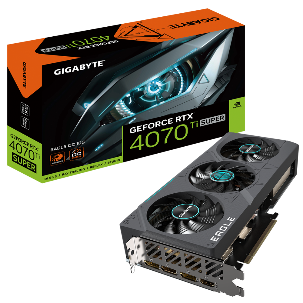 GeForce RTX 4070 Ti SUPER EAGLE OC 16G Gallery Graphics Card