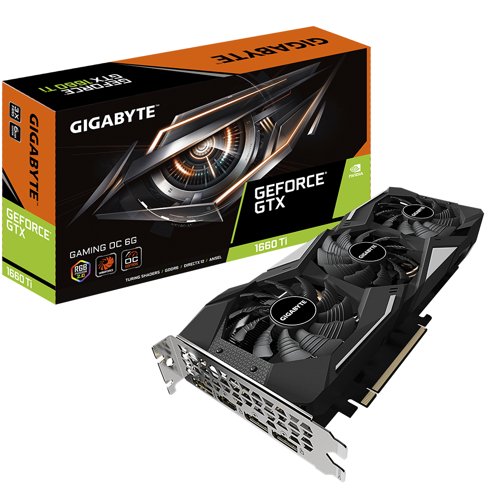 GIGABYTE GTX1660Ti OC 6GB Surgilend