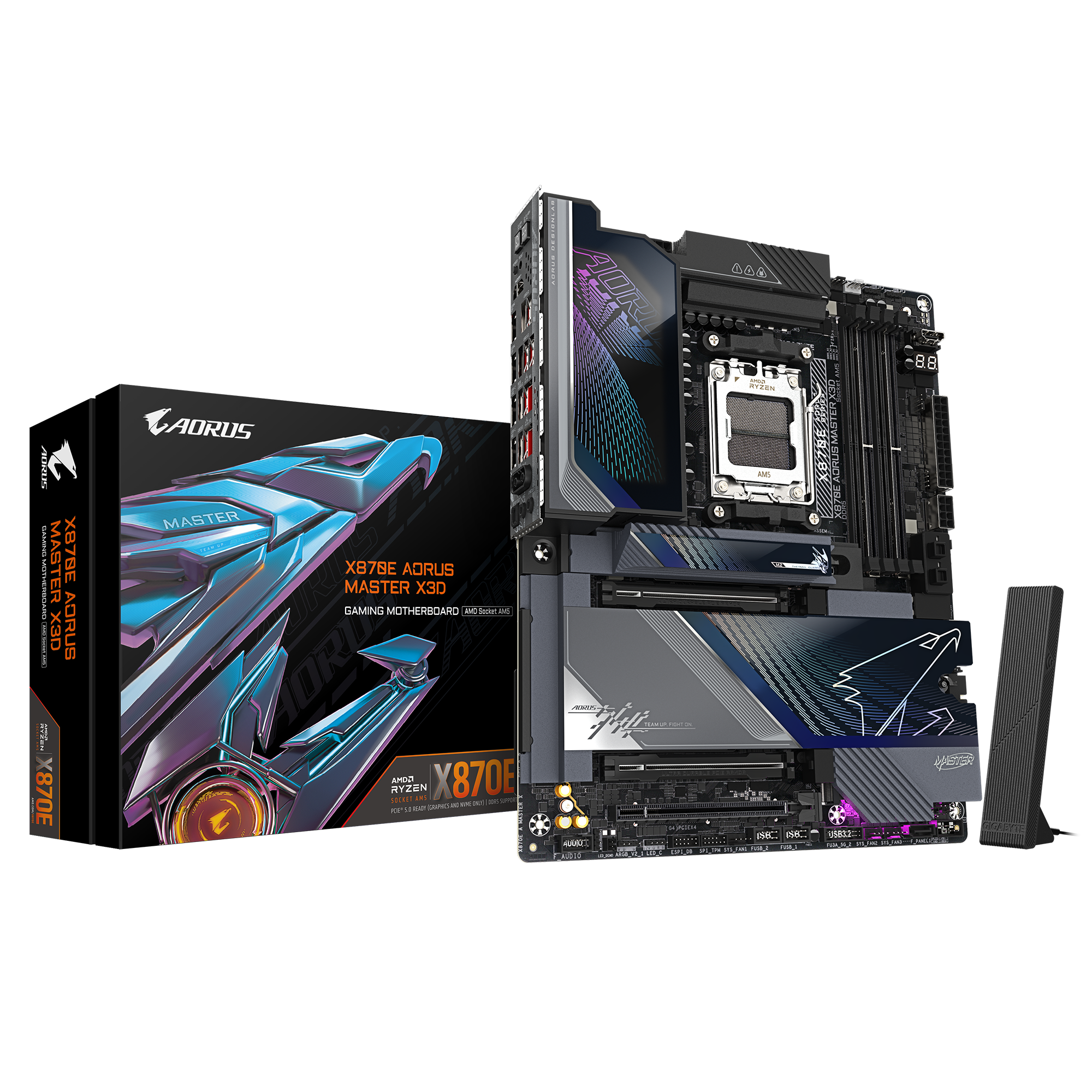 X870E AORUS MASTER X3D Key Features | Motherboard - GIGABYTE Global