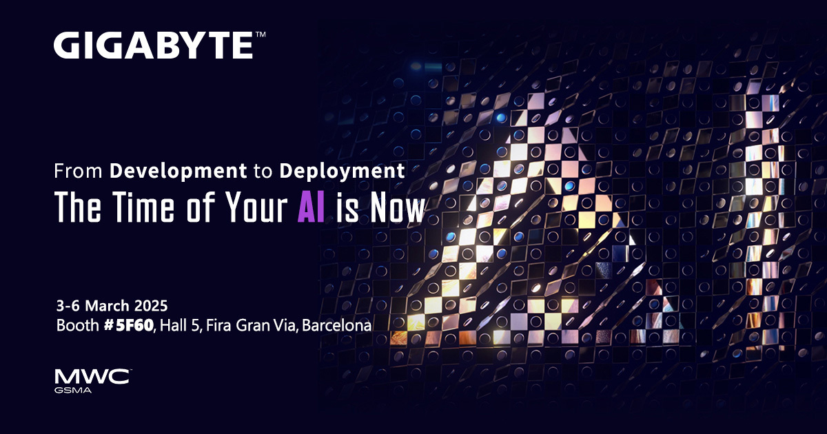 MWC 2025 - GIGABYTE Global