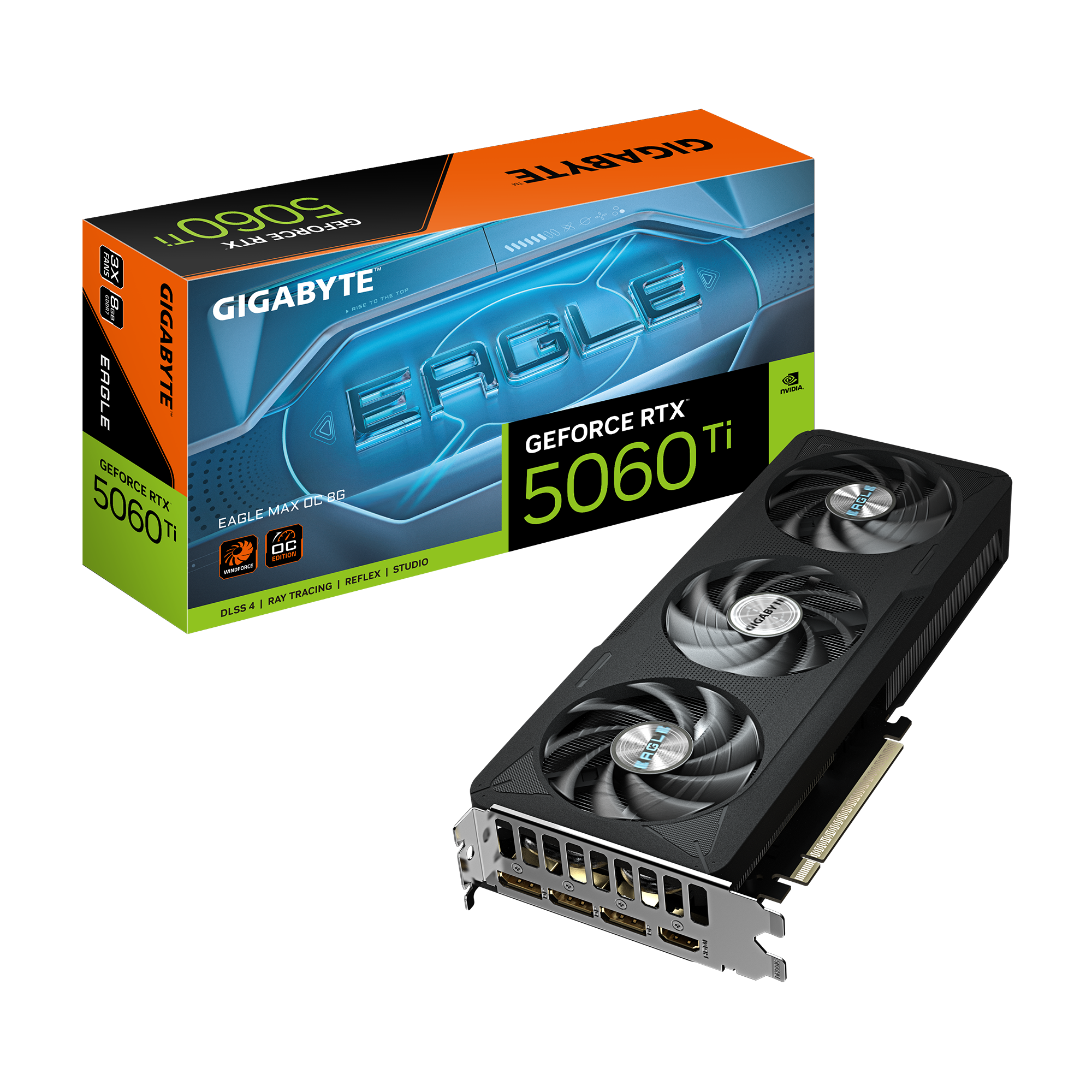 GeForce RTX™ 5060 Ti EAGLE MAX OC 8G Gallery | Graphics Card - GIGABYTE Global