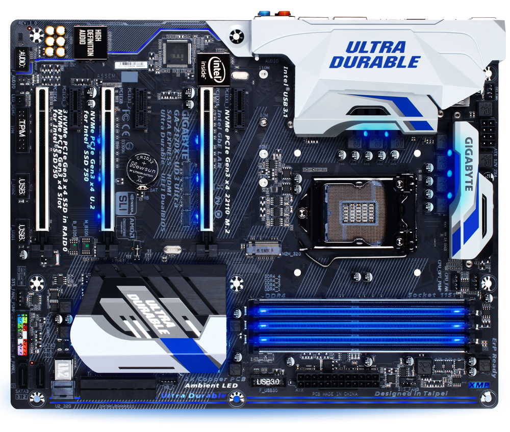 GA-Z170X-UD3 Ultra (rev. 1.0) Galería de Imágenes | Placas Base - GIGABYTE Spain