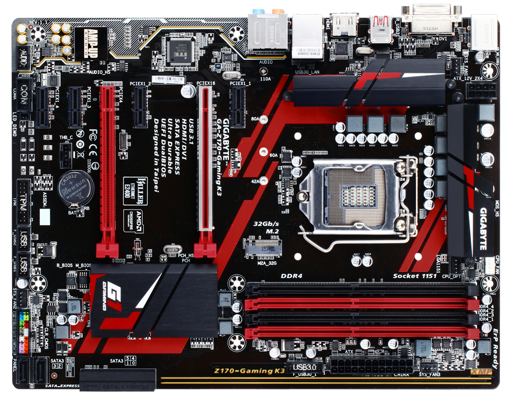 GA-Z170-Gaming K3-EU｜AORUS - GIGABYTE México