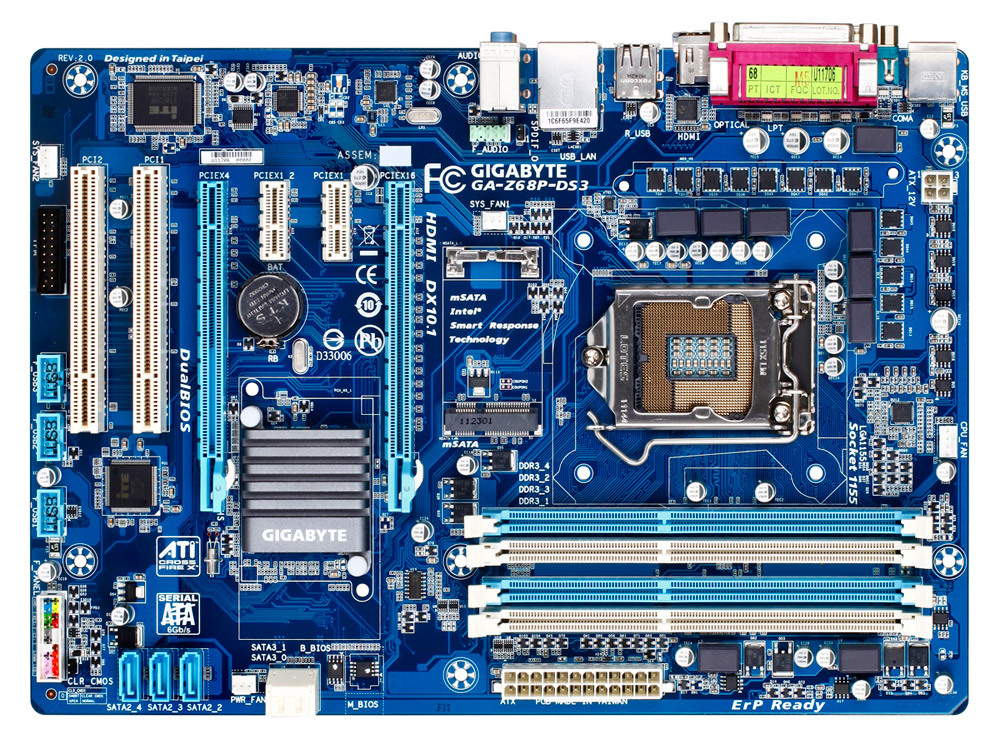GA-Z68P-DS3 (rev. 2.0) Galería de Imágenes | Placas Base - GIGABYTE Spain