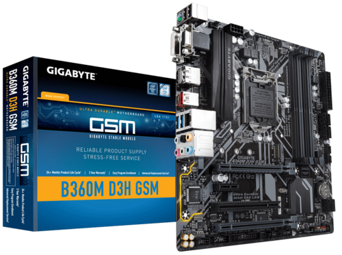 B360M D3H GSM (rev. 1.0) Key Features | Motherboard - GIGABYTE U.S.A.