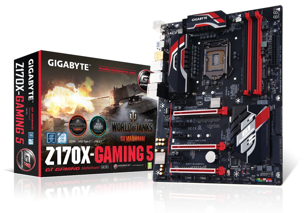 GA-Z170X-Gaming 5-RU (rev. 1.0) Overview | Motherboard - GIGABYTE Global