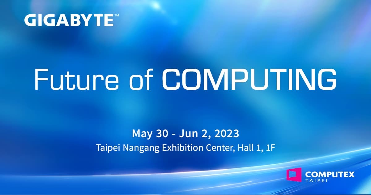 GIGABYTE presents Future of Computing at COMPUTEX 2023 - GIGABYTE Global