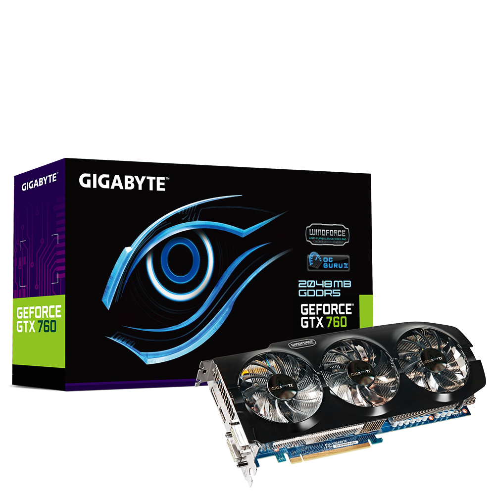 Видеокарта gigabyte geforce gtx 760 windforce • Smartadm.ru