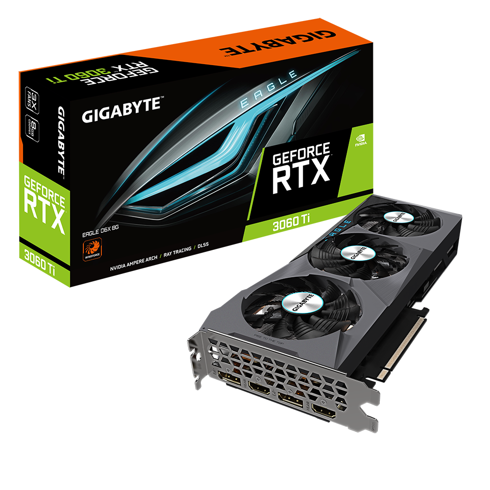 GeForce RTX™ 3060 Ti EAGLE D6X 8G Support | Graphics Card - GIGABYTE Global