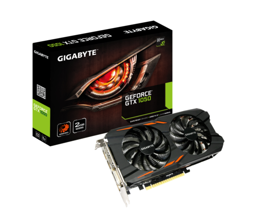 GeForce® GTX 1050 Windforce 2G Key Features | Graphics Card - GIGABYTE ...