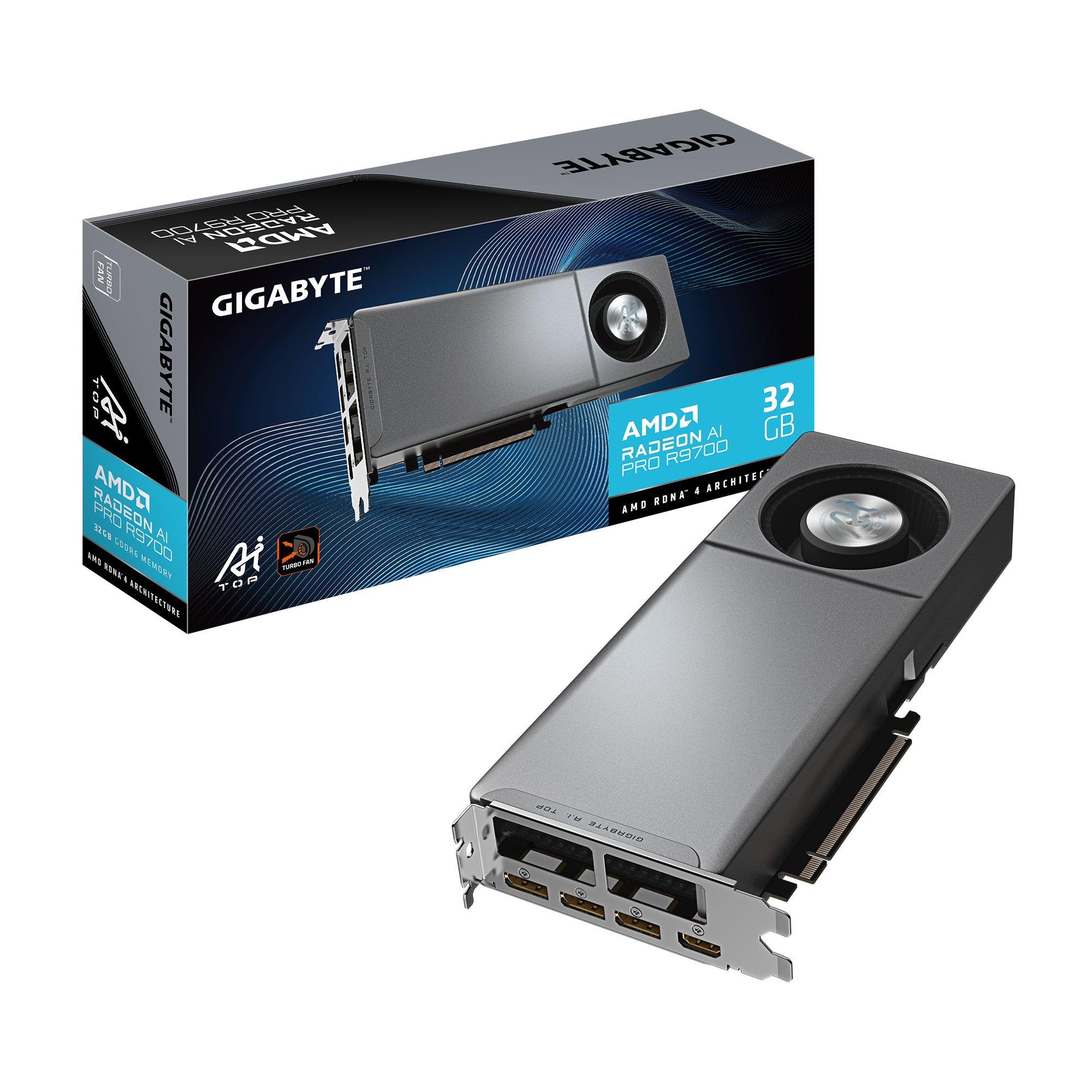 Radeon™ AI PRO R9700 AI TOP 32G (rev. 1.1) Specification | Graphics ...