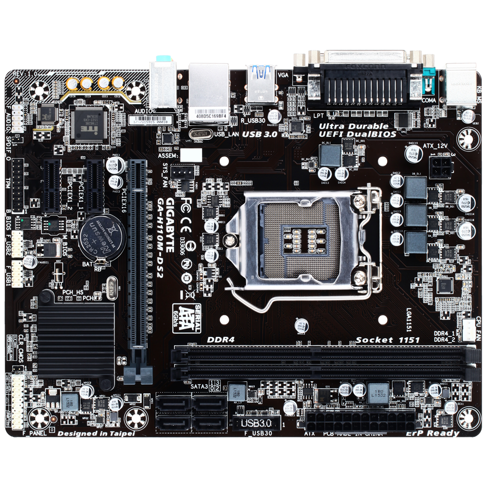 GA-H110M-DS2｜AORUS - 技嘉科技