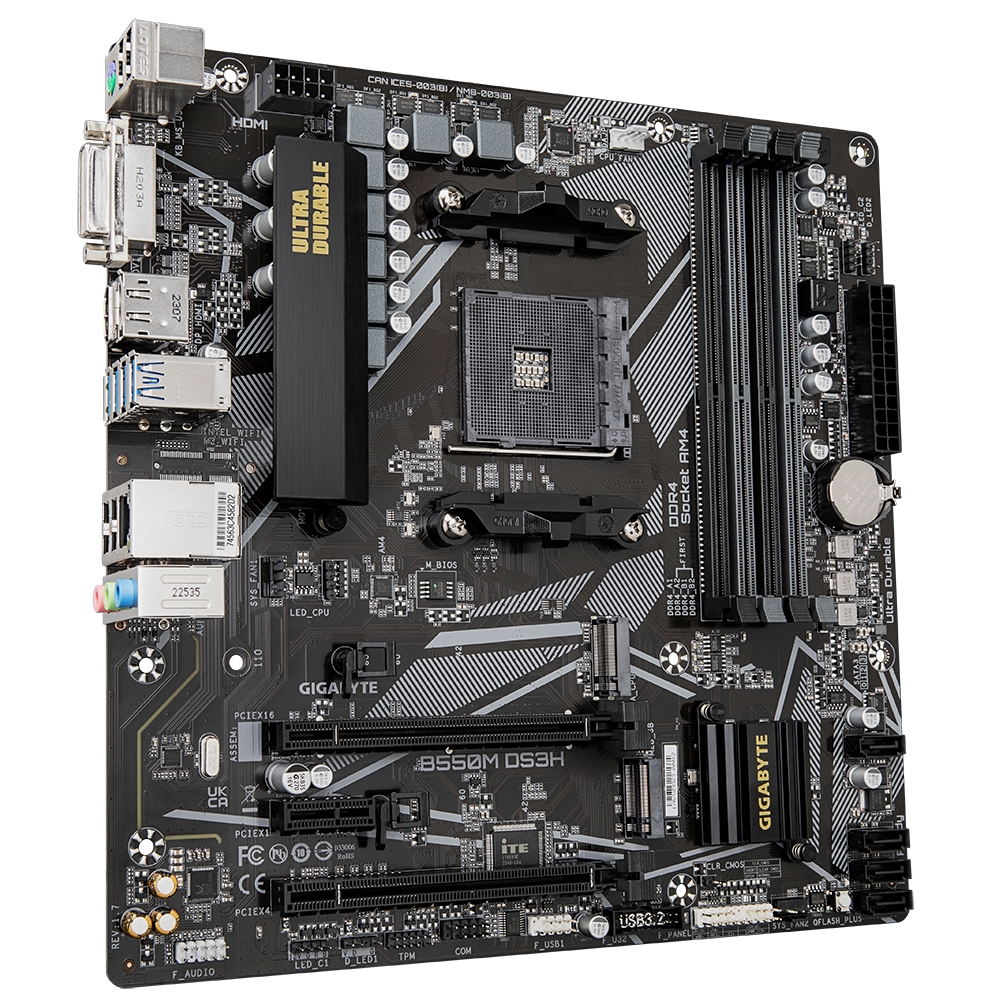 B550M DS3H|GIGABYTE B550M DS3H|GIGABYTE
