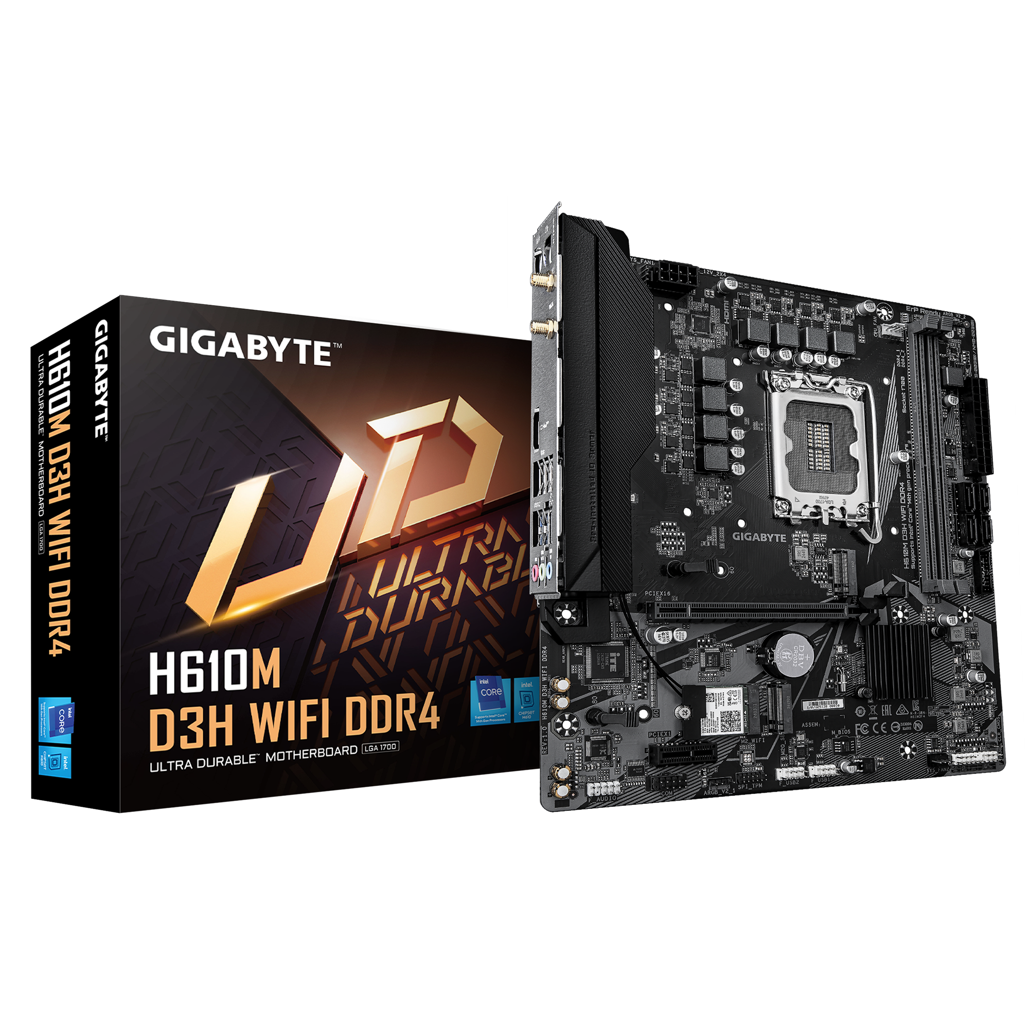 H610M D3H WIFI DDR4 Specification | Motherboard - GIGABYTE Global