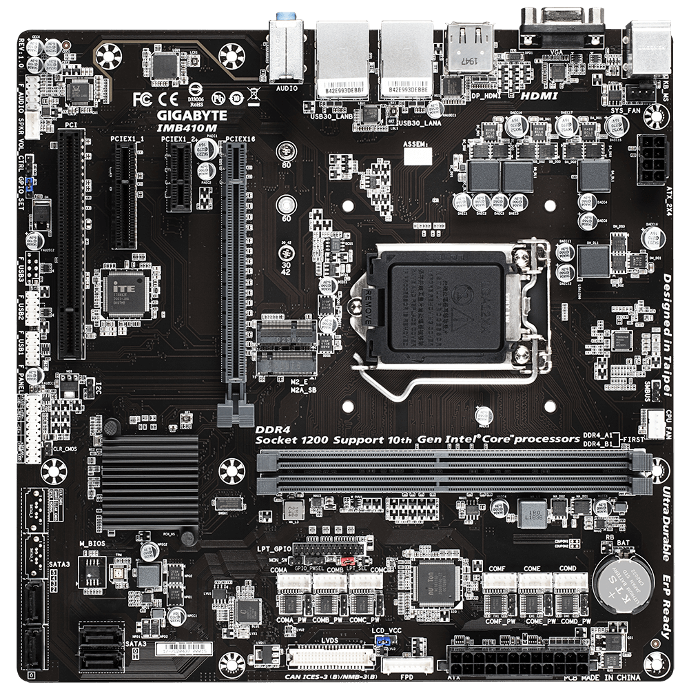 GA-IMB410M (rev. 1.0) Specification | Motherboard - GIGABYTE Global