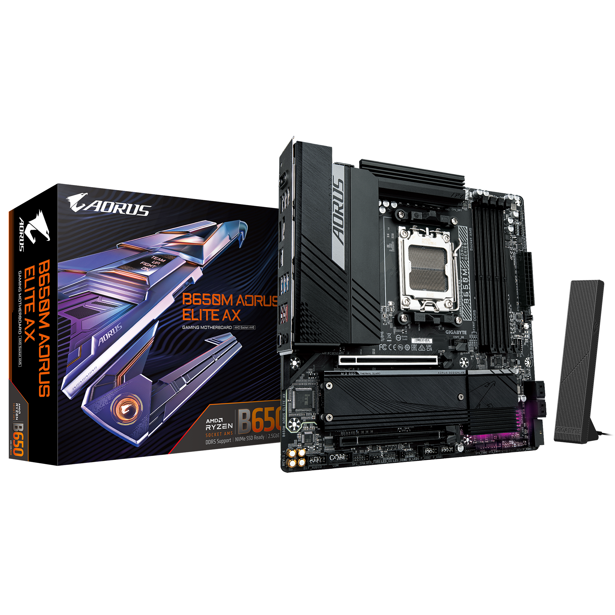 B650M AORUS ELITE AX (rev. 1.4) Specification | Motherboard - GIGABYTE ...