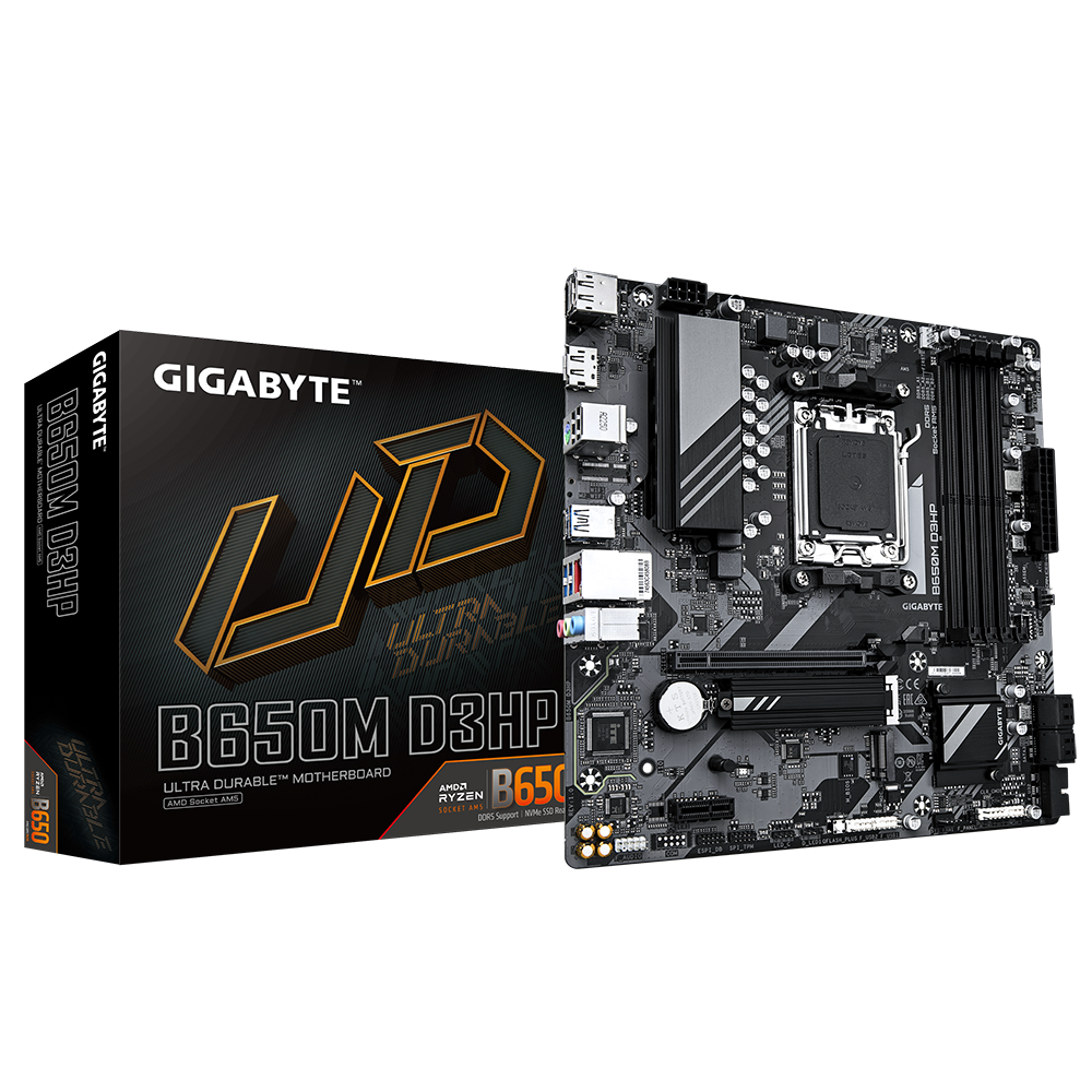 B650M D3HP (rev. 1.x) คุณสมบัติสำคัญ | เมนบอร์ด - GIGABYTE Thailand